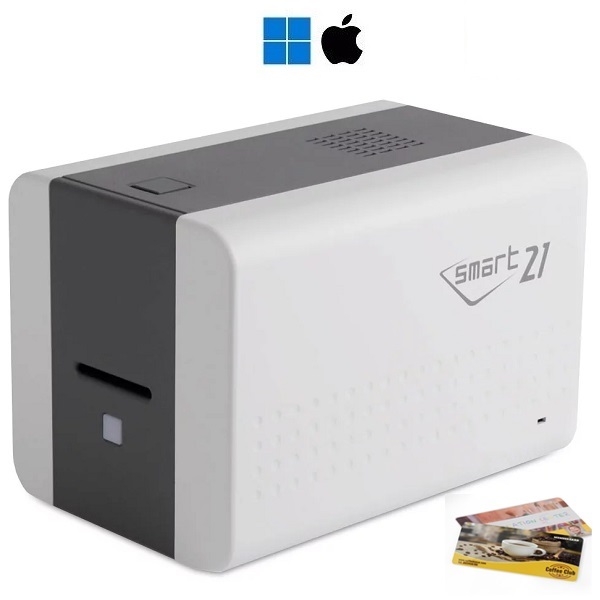 ID Card printer Smart-21s offer incl. software / accessories package ...